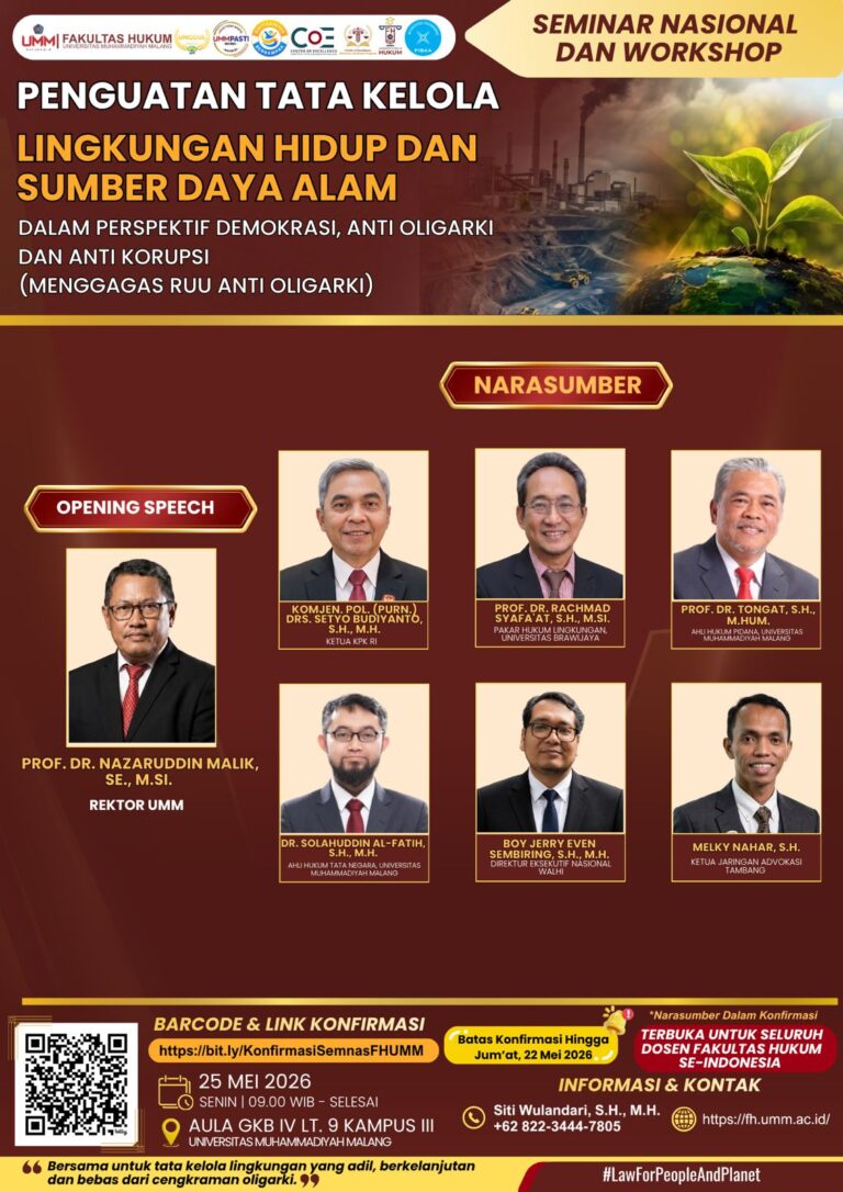 Home - Fakultas Hukum UMM